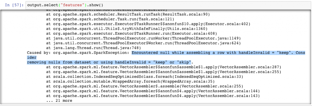 Linear regression using Apache Spark MLlib